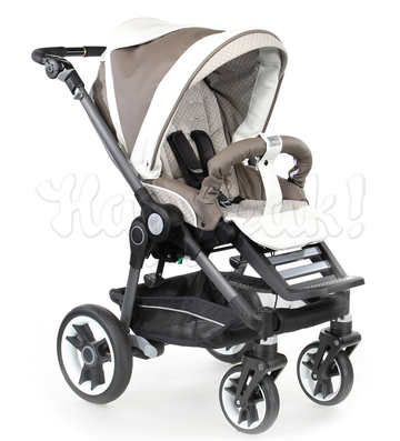 Коляска TEUTONIA BE YOU V3 GRAPHITE 5225 WHL3 HB КОЖА 2 В 1. Купить в ...